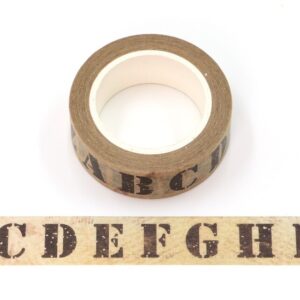 Vintage letter Stamp map Masking Washi Tape Retro Old paper Decorative ...